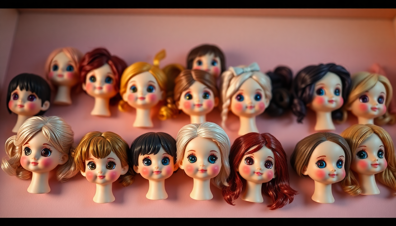 Discover the Perfect Doll Head for Your Child's 12CM Naked Body Mini a ...