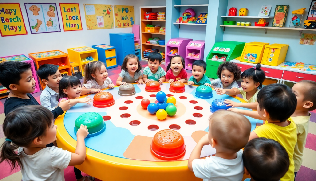 Unleash the Fun: Throw Ball Bouncing Competition Table Game at Childre ...