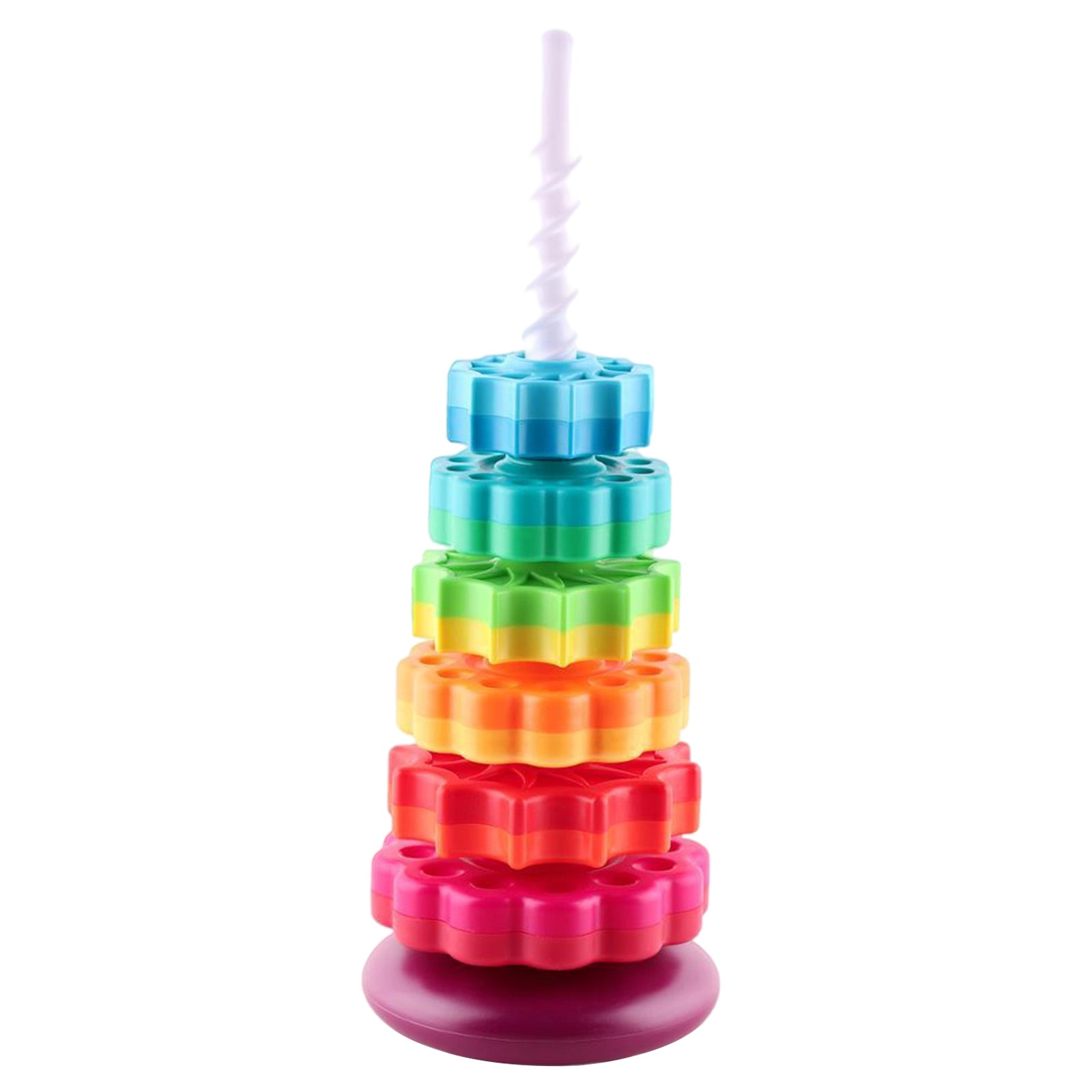 Infant Large Rainbow Revolving Tower – Children Toys Store