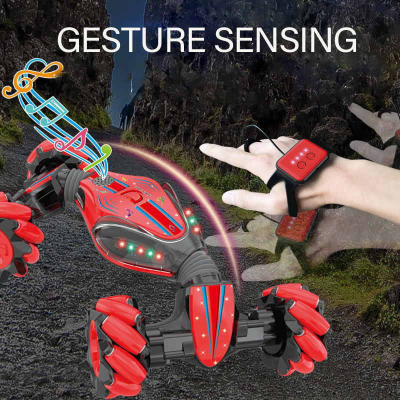 Gesture sensing remote control twisting car – Children Toys Store