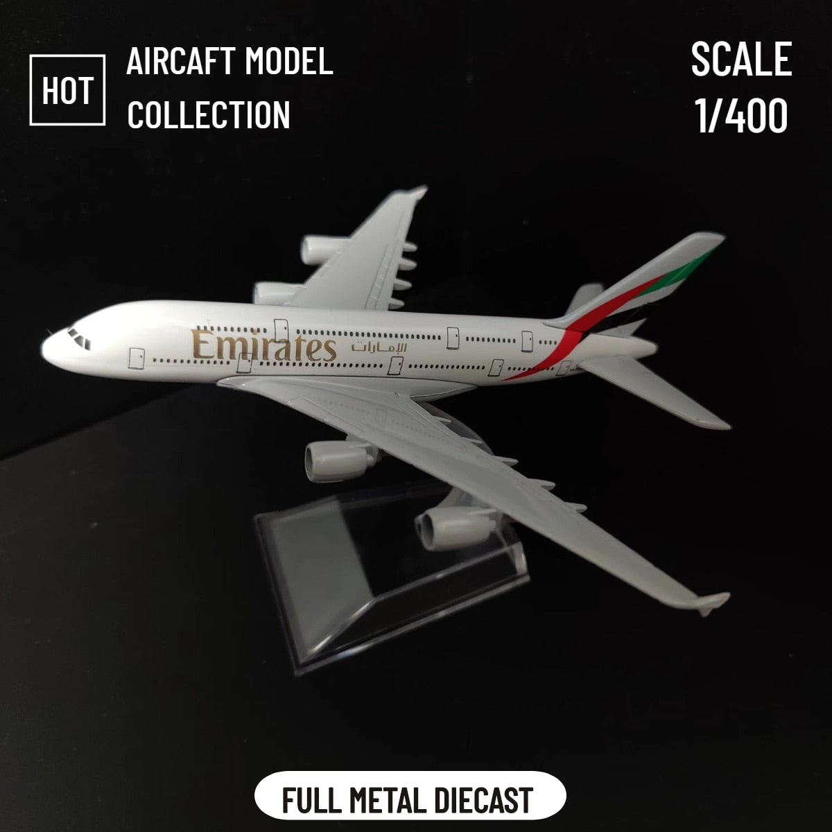 Metal Aircraft Replica Emirates Airlines Model Aviation – Children Toys ...