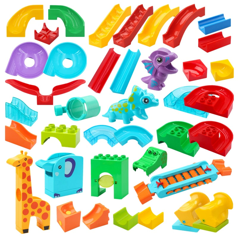 Big Size Building Blocks Marble Race Run – Children Toys Store