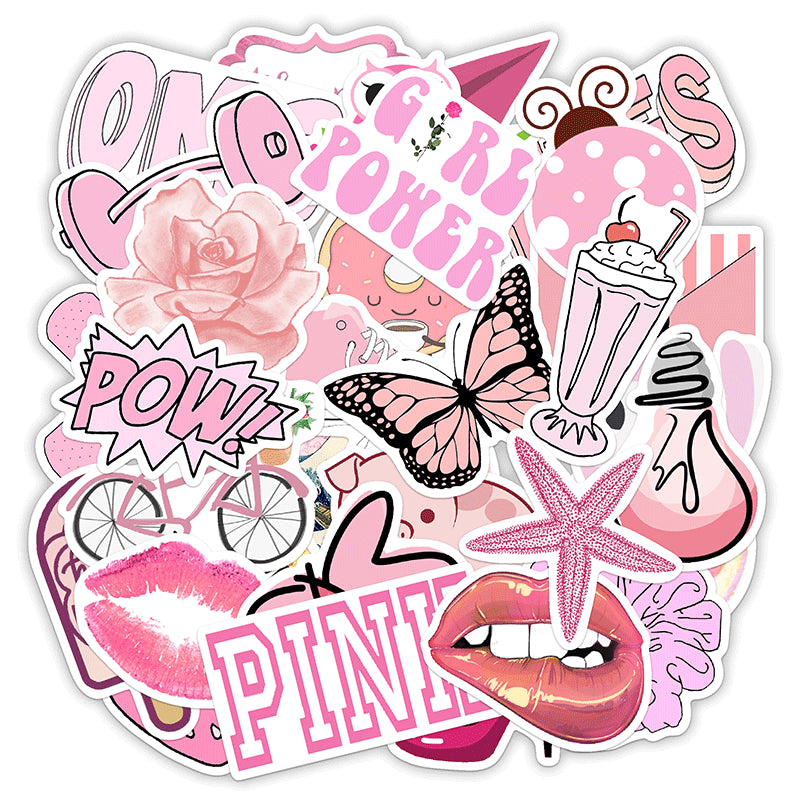 Cute Cartoon VSCO Girl Stickers – Children Toys Store