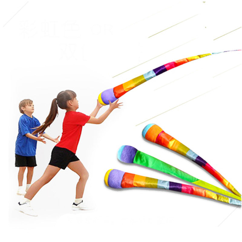 Hand Throwing Ribbon Rainbow Ball – Children Toys Store